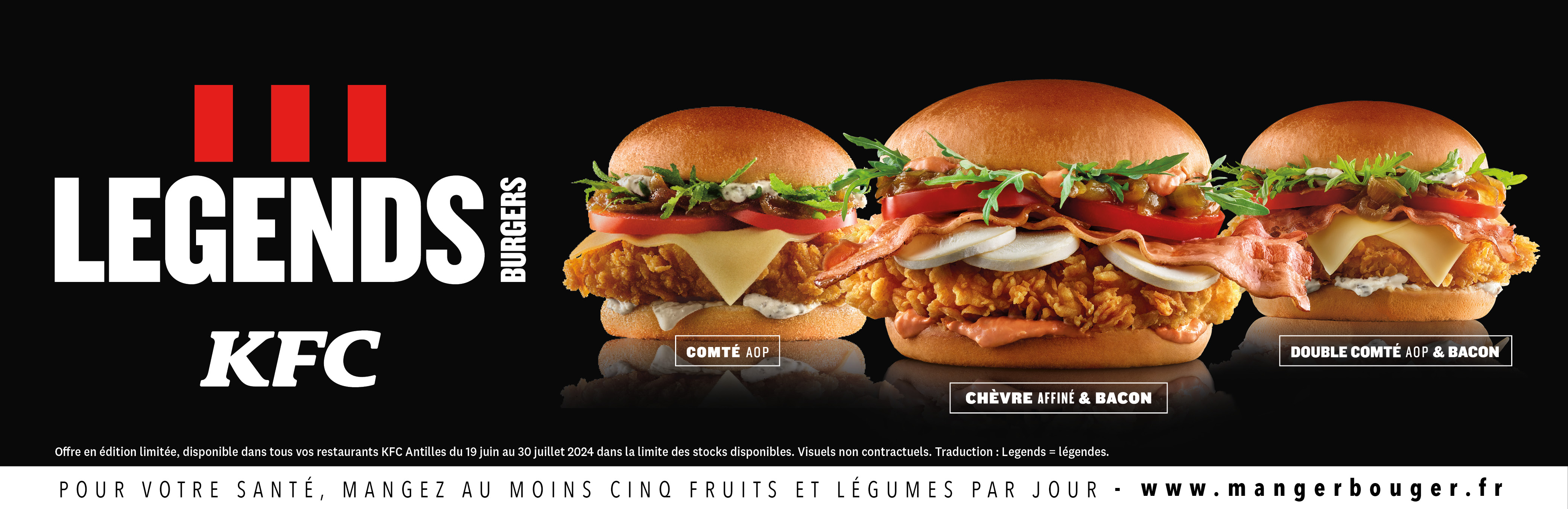 KFC Antilles : Restaurants KFC Guadeloup et Martinique